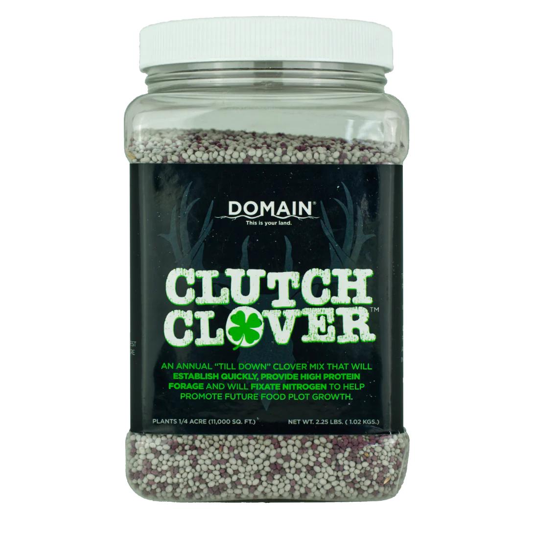 Domain Outdoors Clutch Clover Food Plot Mix – Neuse Sport Shop