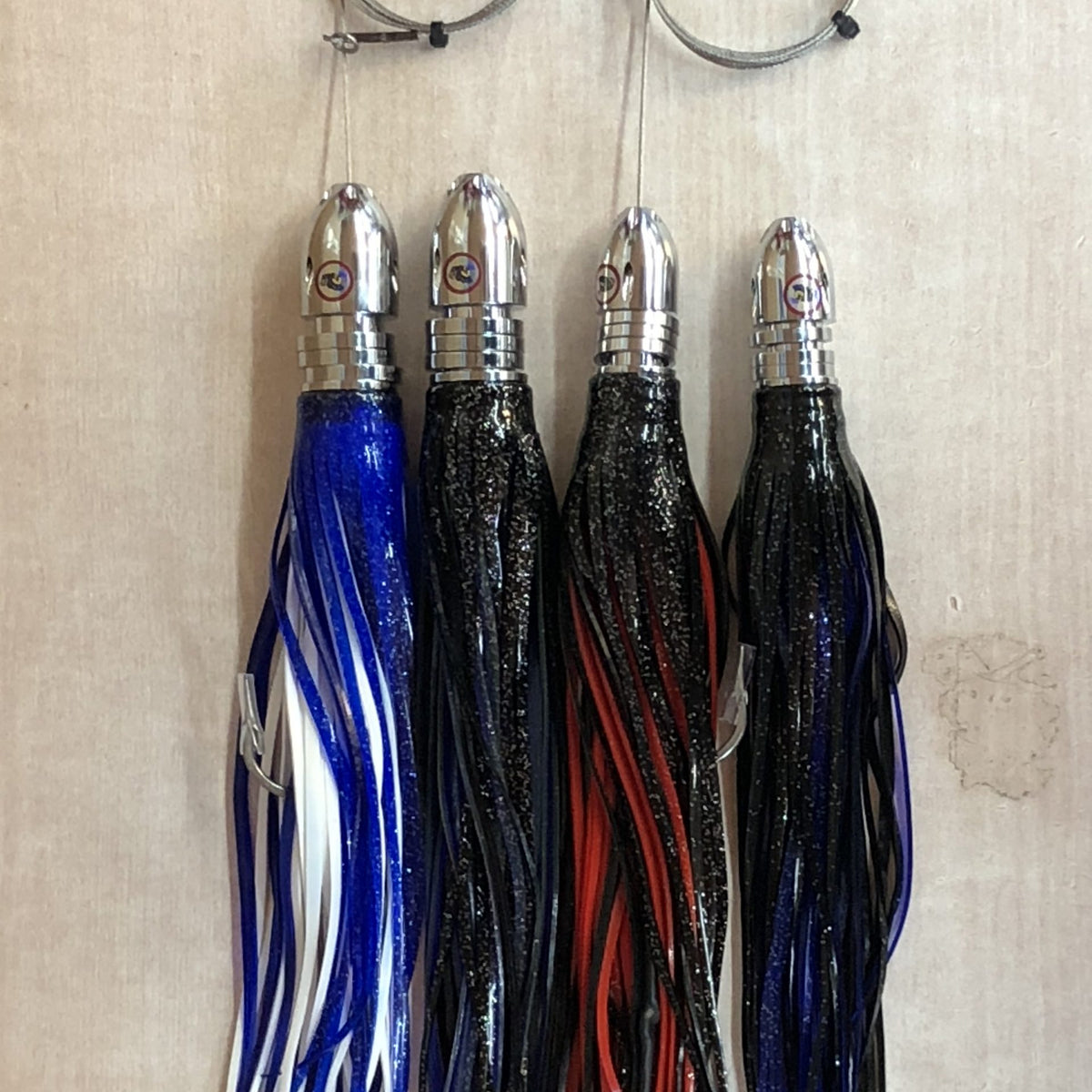 Blue Water Candy Hoo-Knocker JR. 14oz Jet/Rattle Head Wahoo Lure Rigge ...
