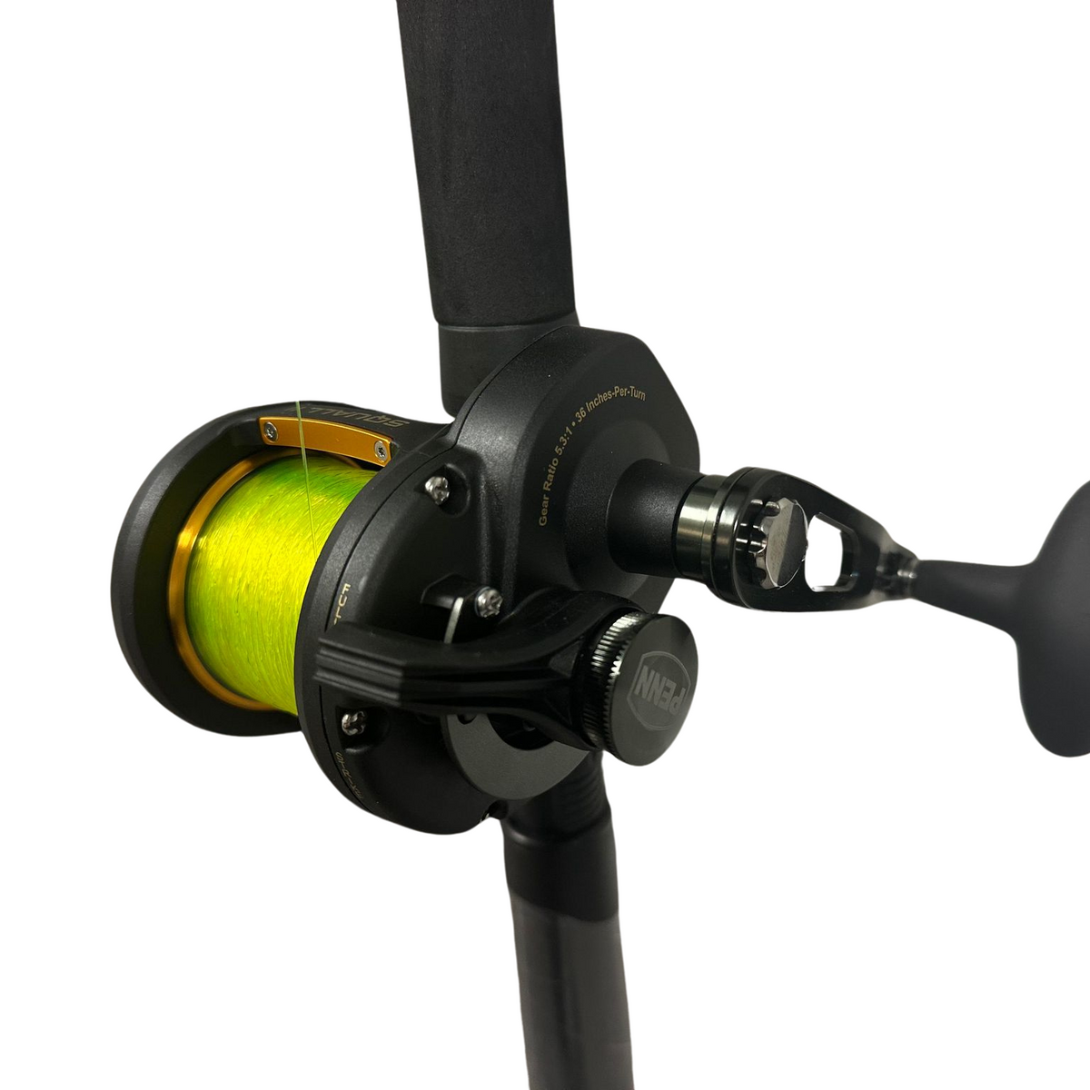 Penn Squall II 30LD - 7' Rod & Reel Combo w/20lb Hi-Vis – Neuse Sport Shop