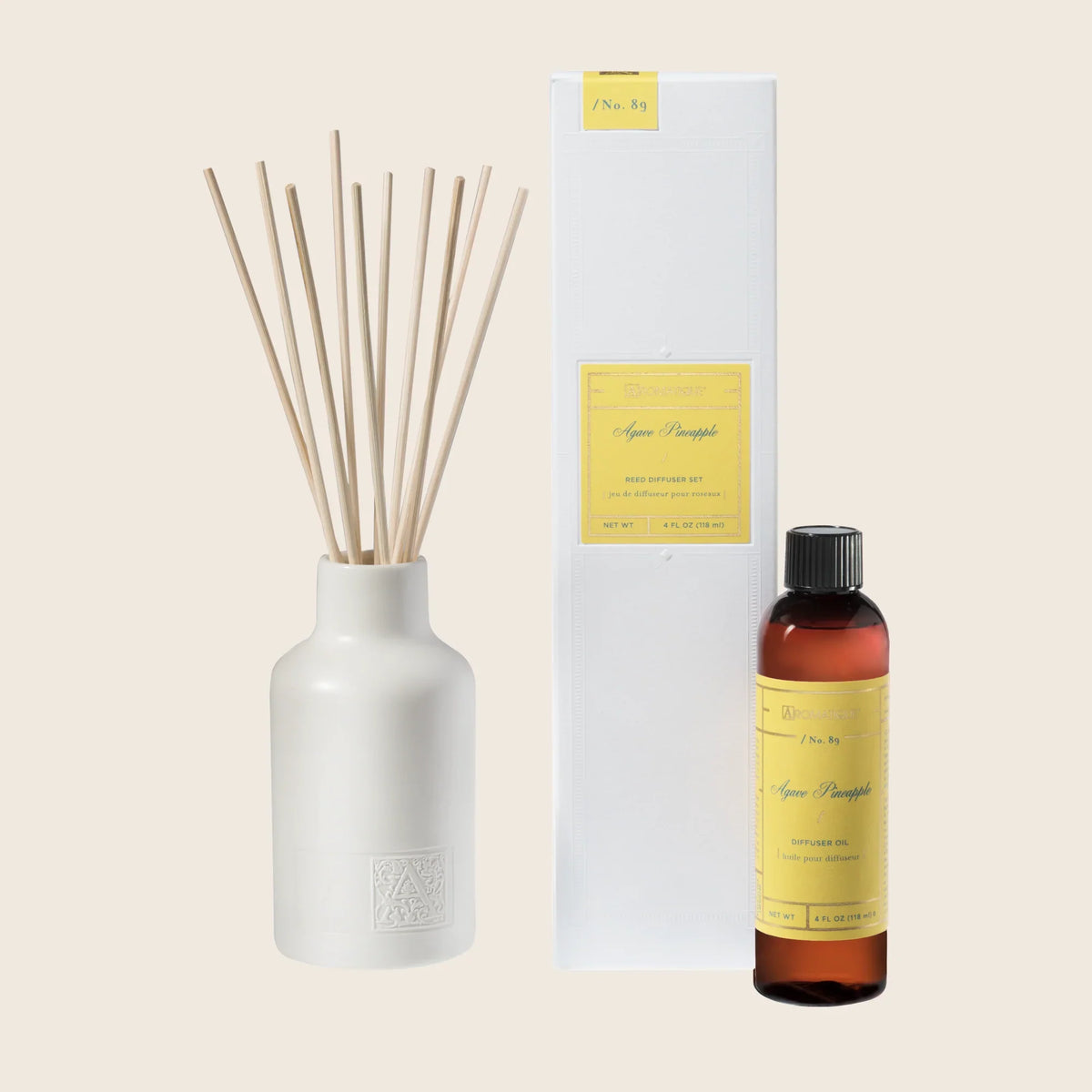 Aromatique Inc. - Reed Diffuser Set Agave Pineapple – Neuse Sport Shop