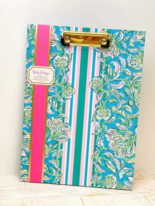 Lilly Pulitzer Clipboard Folio - Chick Magnet – Neuse Sport Shop