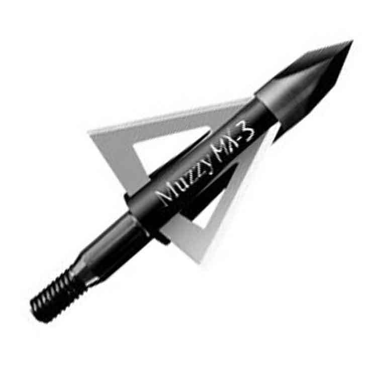 Muzzy MX-3 Fixed-Blade Broadhead – Neuse Sport Shop